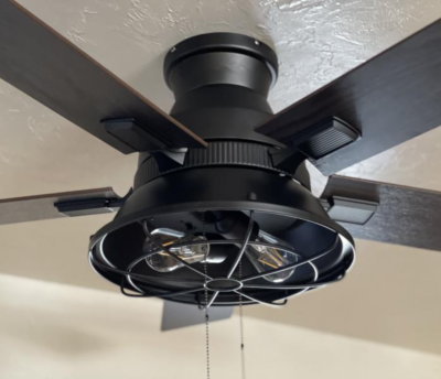Outdoor Ceiling Fan With Cage