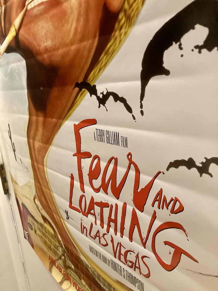 Fear & Loathing In Las Vegas Promotional Poster Universal 1998 | eBay