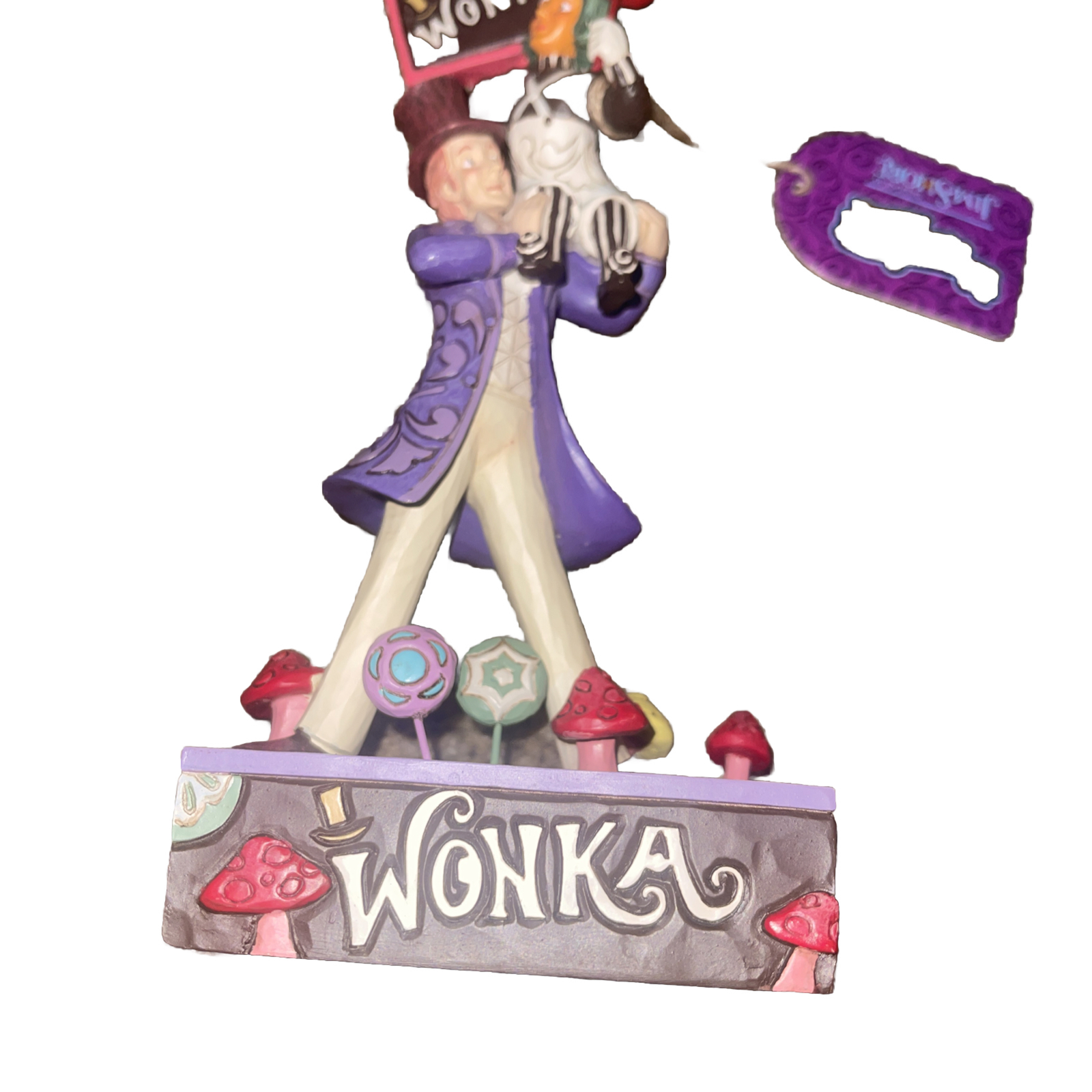 Jim Shore Willy Wonka: Willy Wonka and Characters Stack Figurine ...