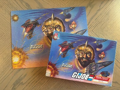 GI Joe Milton Bradley 221 pc Puzzle Scene 2 Voltar Targets GI Joe 1988 ...