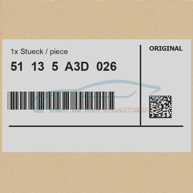 Original BMW 51135A3D026 - SUPER online kaufen | eBay
