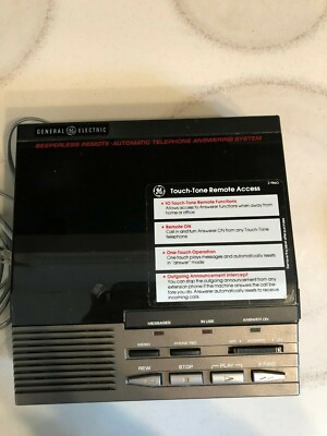 Vintage General Electric Beeperless Remote Automatic Telephone ...