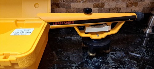 Sears Craftsman Model 9.46109 Builders Level Survey Transit Instrument ...