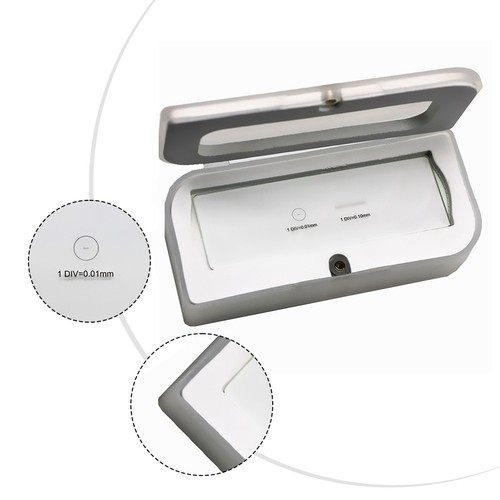 Measuring Scale Micrometer Slide 0 01mm for Optical Equipment ...