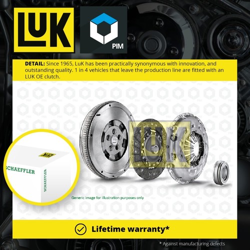 Dual Mass Flywheel DMF Kit with Clutch fits AUDI A4 B8 2.0D 07 to 15 ...