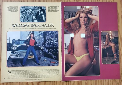 Playboy PICTORIAL ONLY - Actress MELONIE HALLER March, 1980 6 Pages | eBay