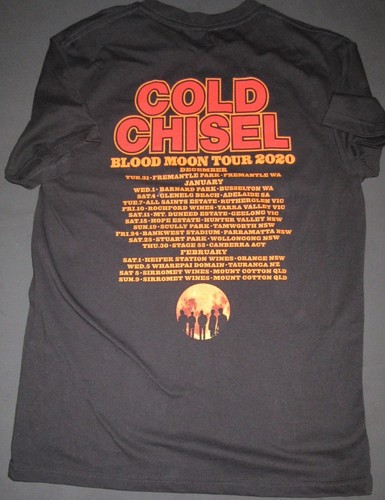Cold Chisel - Jimmy Barnes- 2020 Tour T Shirt Size M | eBay Australia