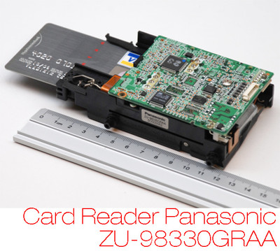 Chip Card Reader Magnet Card Writer Panasonic ZU-98330GRAA | eBay