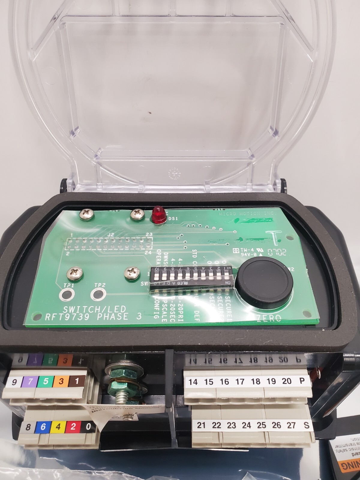Emerson Electric 9739 Micro Motion MVD Multivariable Transmitter for ...