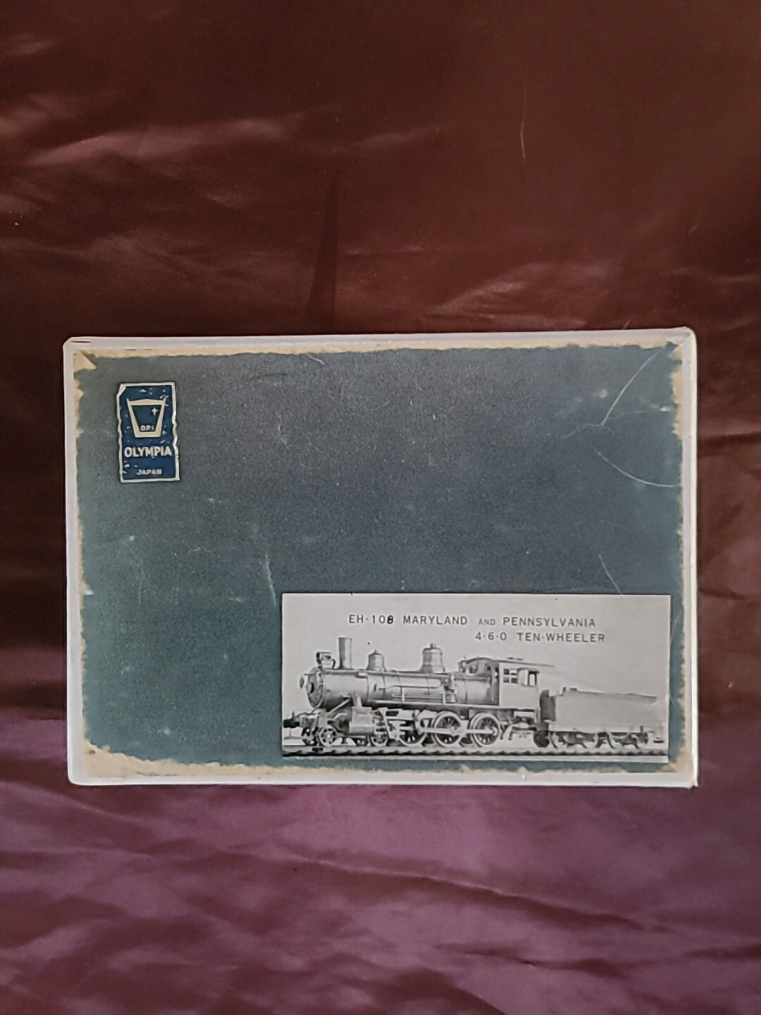 GEM MODELS OLYMPIA EH-108 MARYLAND AND PENNSYLVANIA 4-6-0 TEN WHEELER ...