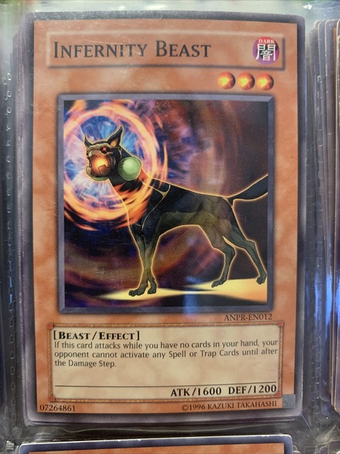 Yu-Gi-Oh! TCG Infernity Beast Ancient Prophecy ANPR-EN012 Unlimited ...