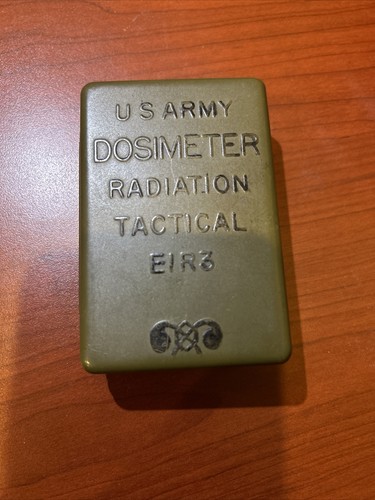 US Army Military Dosimeter Radiation Tactical EIR3 Field Gear Equipment ...