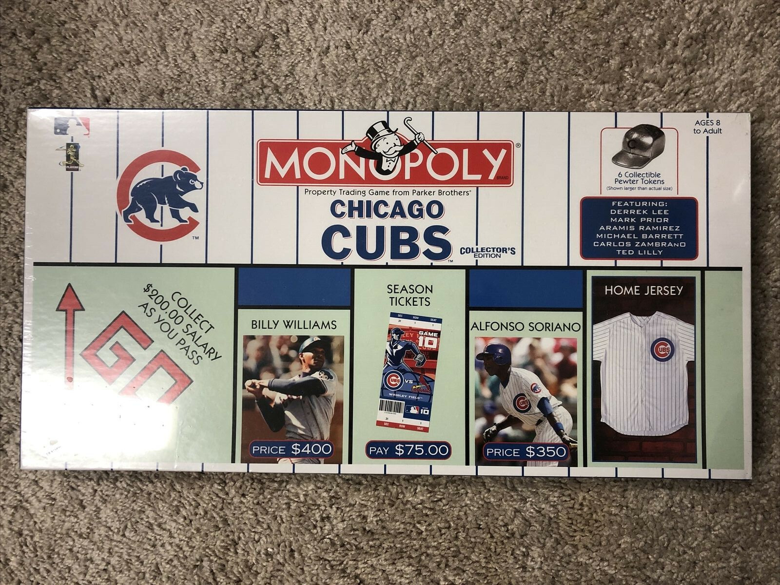 Chicago Cubs Monopoly Collector's Edition Brand New Sealed 6 ...