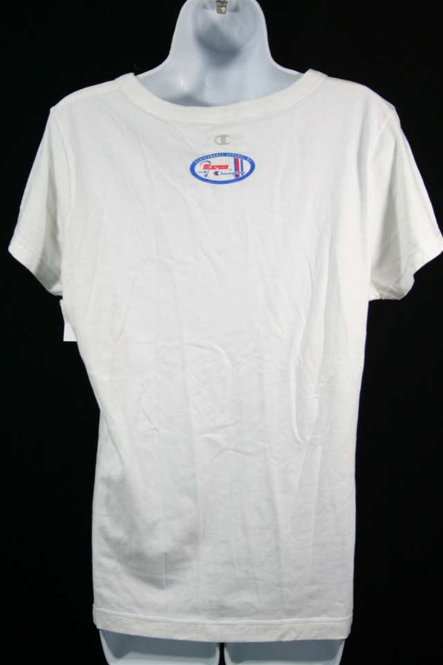 921X07 Champion CH5662 Women's Heritage Graphic Tee LG White/US ...