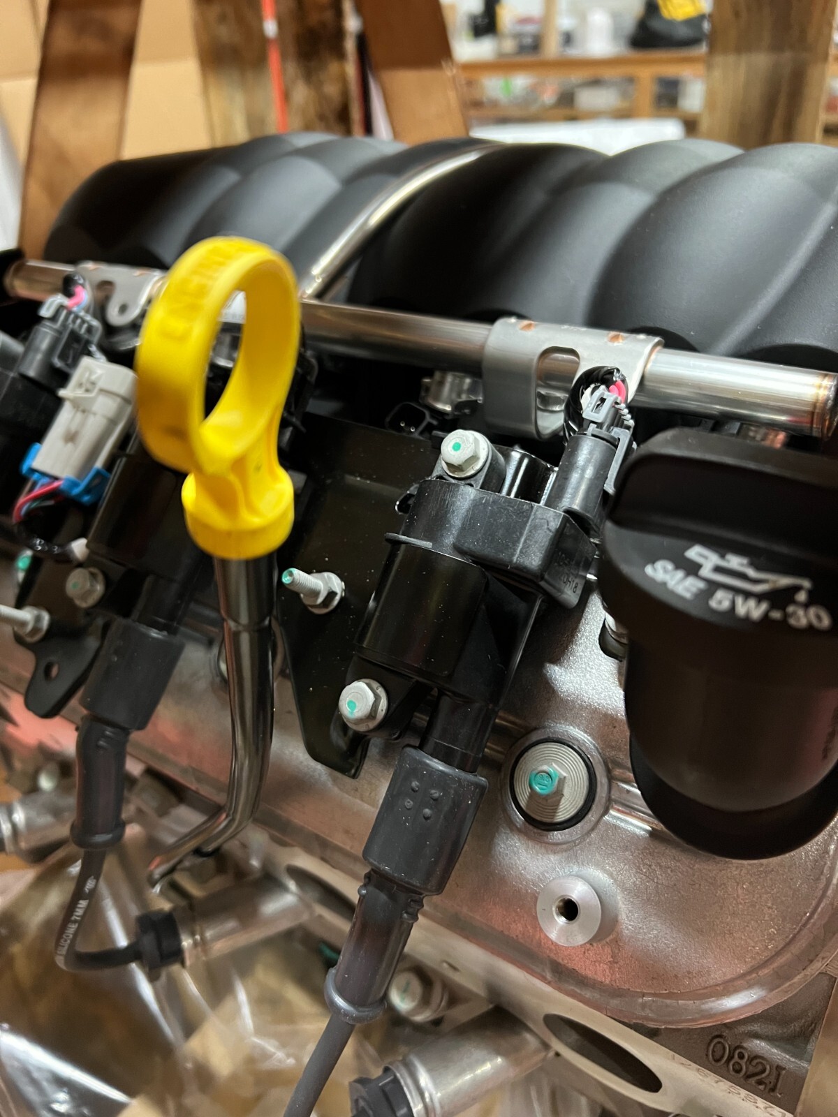 GM Genuine 430 HP Crate V Block Engine For LS3 SBC Gen IV 376cu 6.2L V8 ...