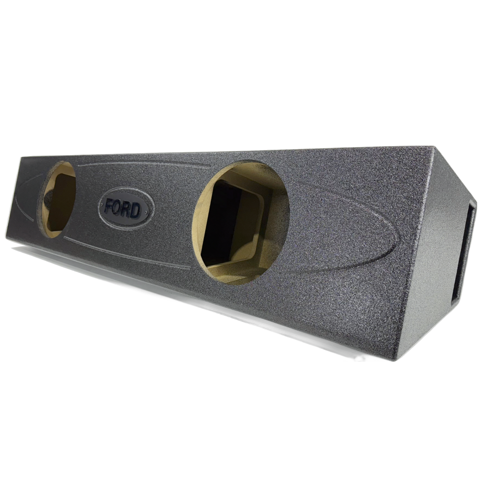 Subwoofer Box Ford F-150 09-25 F-250 17-25 Crew Cab Ported 2X10 ...