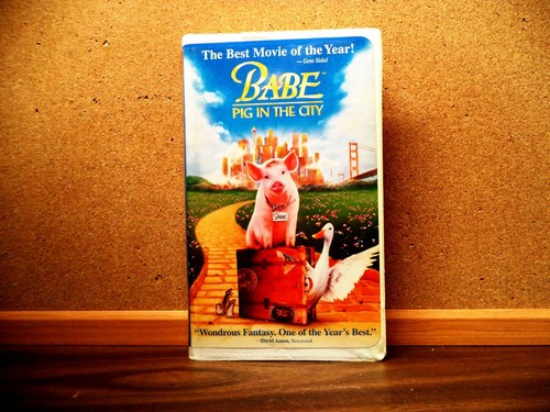 BABE, PIG IN THE CITY (VHS 1999) Babe, Ferdy, and Mrs. Hoggett | eBay