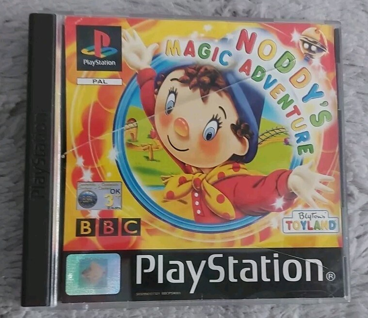 Noddy's Magic Adventure - Noddy - Sony Playstation 1 PS1 Game Videogame ...