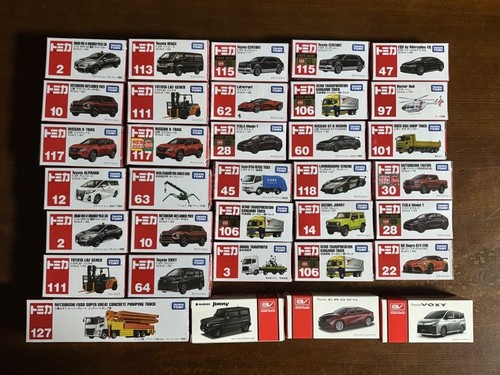 A set of 160 Tomica cars, including Pocket Tomica cars, perfect as a ...