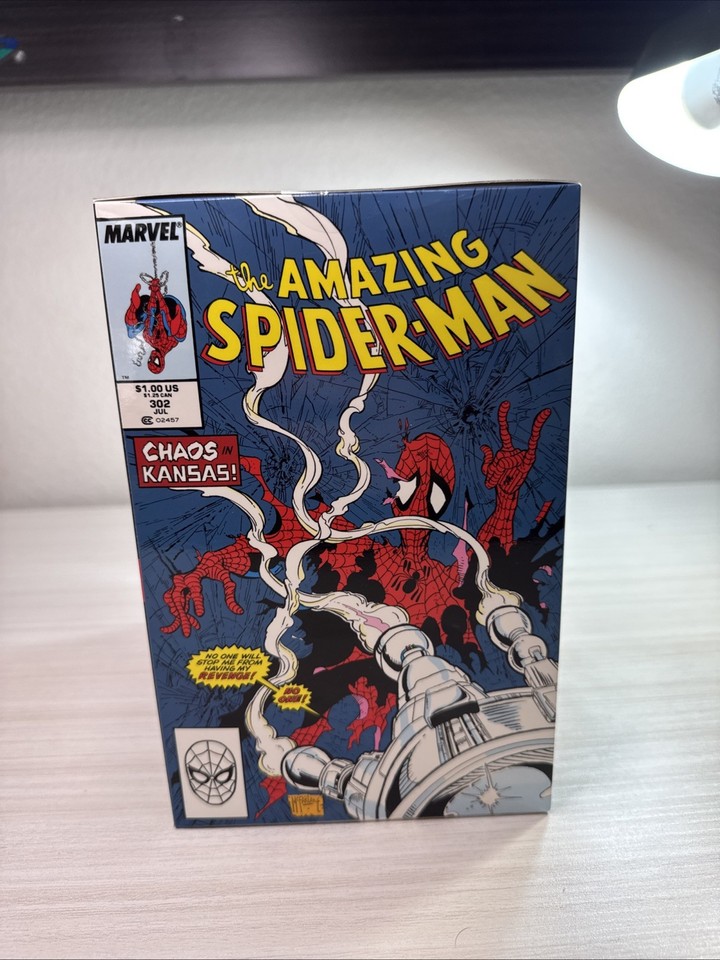 McFarlane Marvel Spider-Man Amazing Spider-Man #302 Posed 1:10 Figure ...