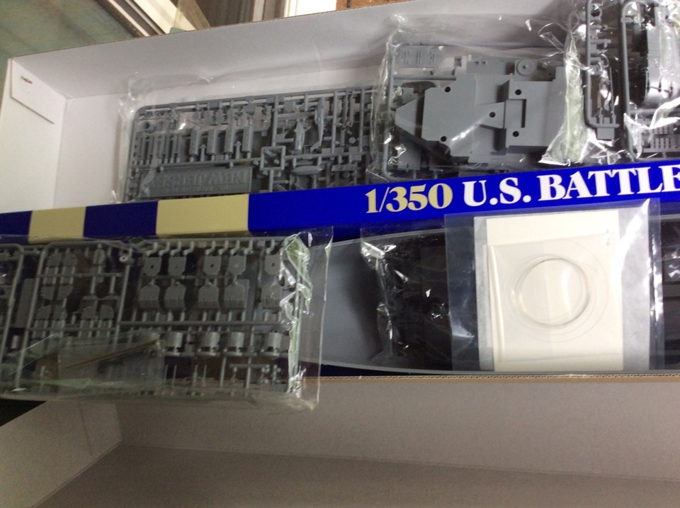 Tamiya 78028 1/350 US Battleship USS New Jersey BB-62 Model Kit NEW ...