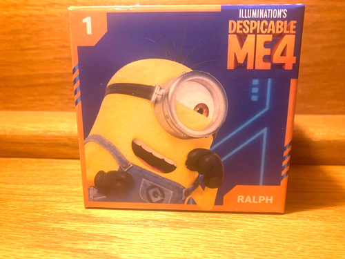 Despicable Me 4: McDonald's Happy Meal Minion Toy #1 Ralph 2024 - NEW ...
