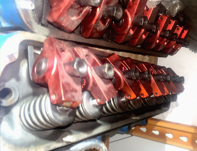 Ford 289 cylinder heads / Ford roller rockers screw in studs 289 V8 | eBay
