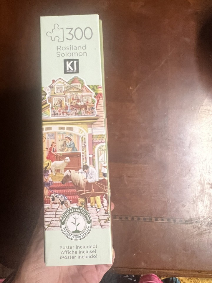 KI Puzzles Roland Solomon Lulu’s Veterinary House 300 Pieces Jigsaw ...