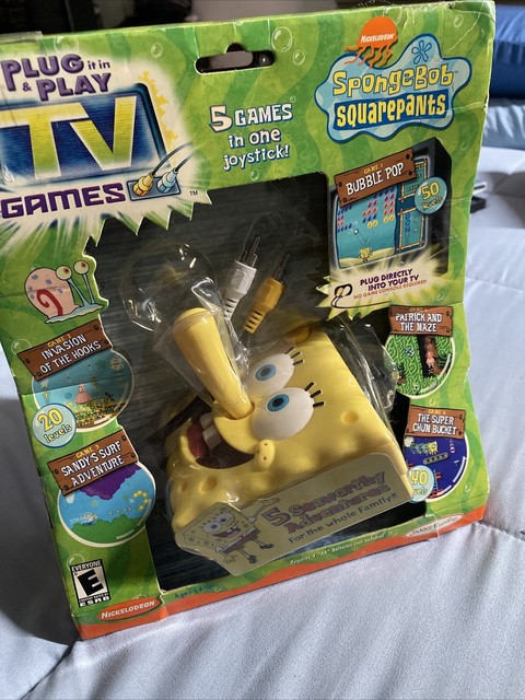 SpongeBob SquarePants TV Games (TV game systems, 2004) for sale online ...