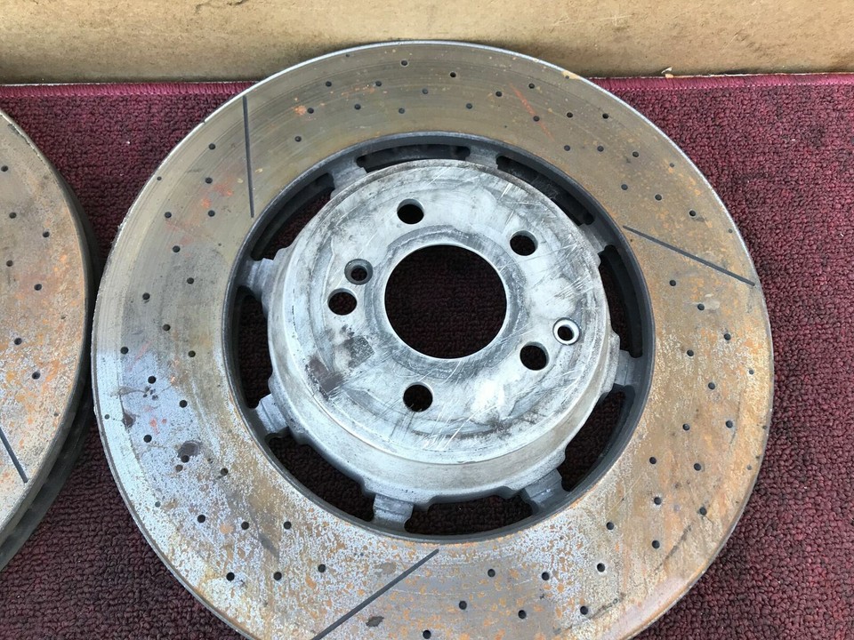mercedes w205 r231 c63 sl63 sl65 front rear amg brake disc rotors rotor ...