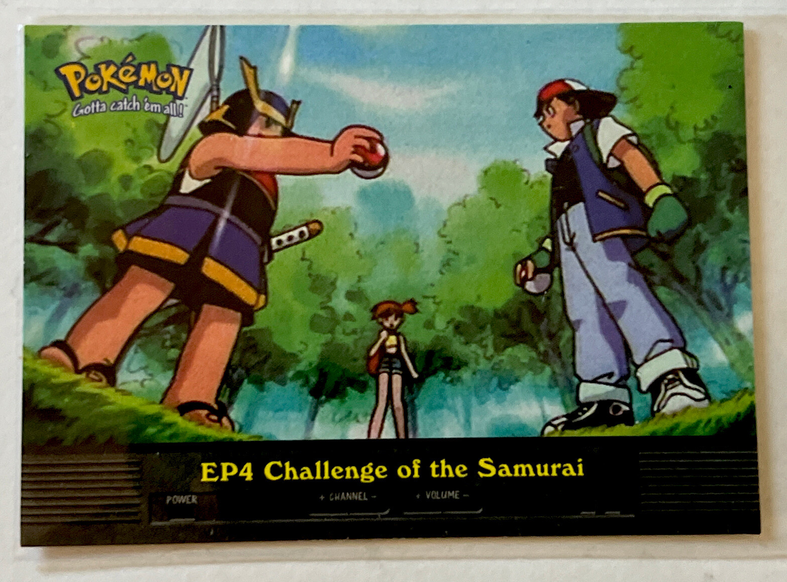 Pokemon Topps Series 2 Blue Logo EP4 Challenge of the Samurai Pokemon ...