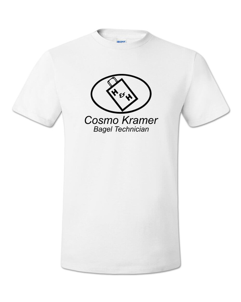 H&H Bagel Kramer Business Card Shirt Festivus For The Rest Of Us Funny ...