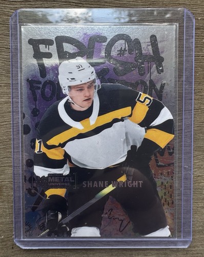 2021 Skybox Metal Universe Champions - Fresh Foundation Shane Wright # ...