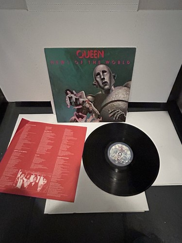 Queen 'News Of The World' 6E-122 Elektra Vinyl 1977 LP Gatefold vinyl ...