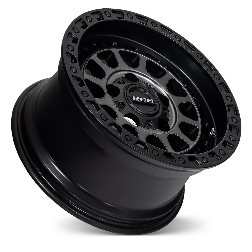 17" ROH Assault 17x9 6/139.7 25P Matte Black Suit Hilux Ranger Triton ...