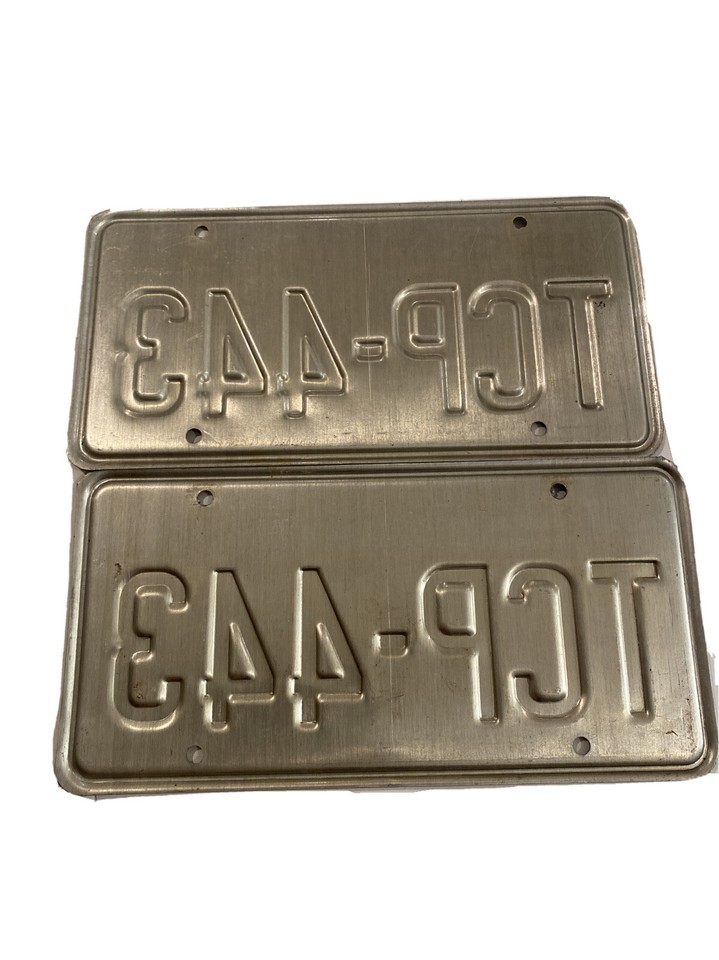 vintage virginia matching license plates TCP-443 | eBay