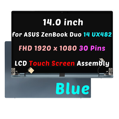 14" for ASUS ZenBook Duo 14 UX482EG UX482EGR FHD LED LCD Touch Screen ...