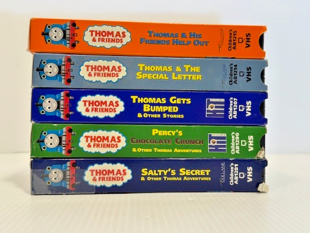 Lot of 18 Thomas the Tank Engine and Friends Collector's Edition VHS ...