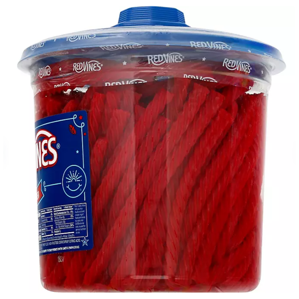 RED VINES Twists Original Red Licorice Bulk Candy Jar 5 lbs. | eBay