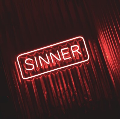Sinner Welcome Vivid LED Neon Sign Lamp Light Flex Acrylic Custom Decor ...