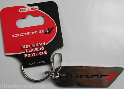 RAM keychain holder badge clip key ring latch Leather Mopar Chrysler ...