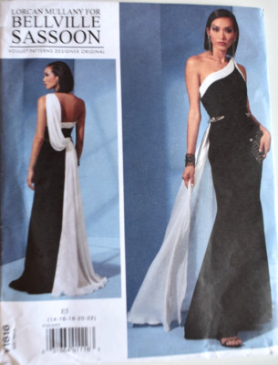 VOGUE PATTERN 1616 DRESS DESIGNER MISSES SIZES 14 16 18 20 22 UNCUT | eBay