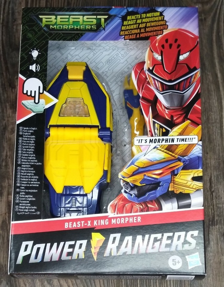 POWER RANGERS Beast Morphers Beast-X King Morpher Zord Toy Wrist Band Bracelet 5010993685646| eBay