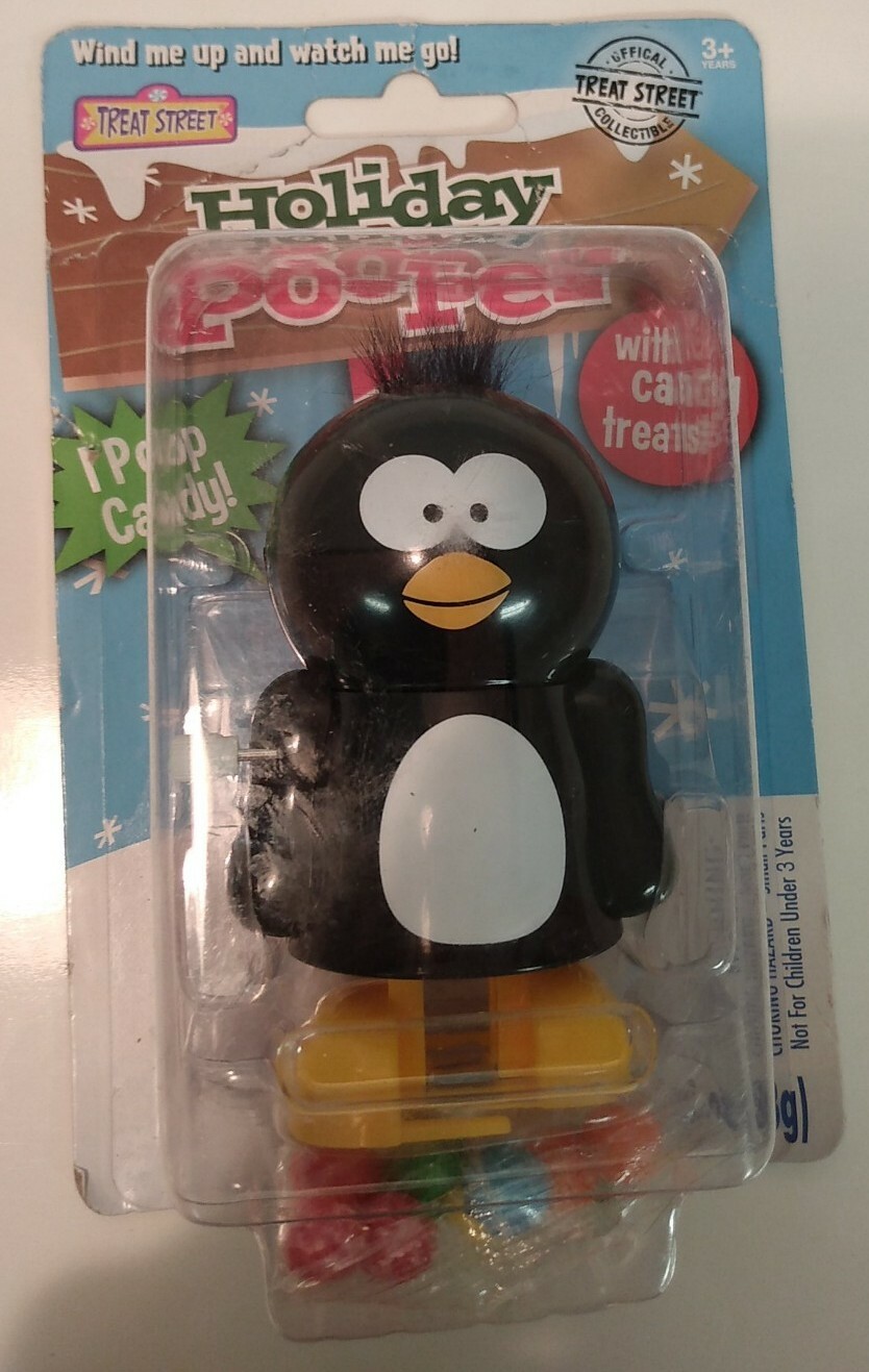 Treat Street Holiday Pooper Christmas Penguin Wind Up Candy Poop | eBay