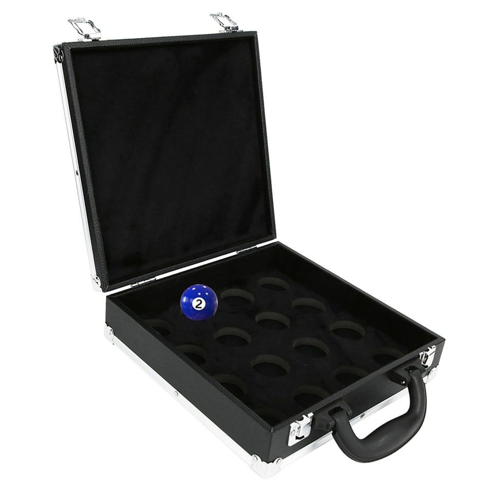 16 Ball Lightweight Billiard Balls Storage Box With Carrying Handle For ...