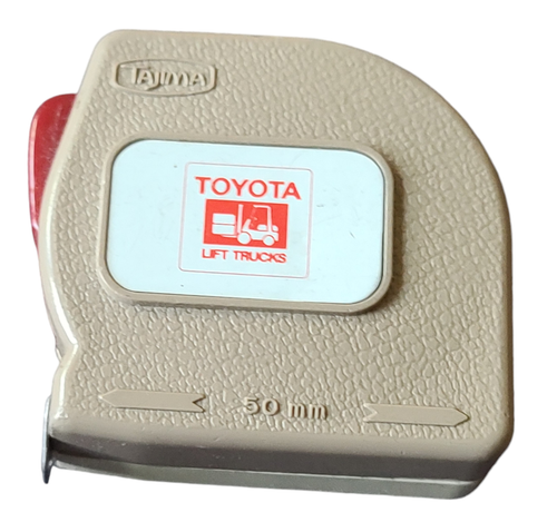 Vintage Memo Tajima 6.5-Foot Measuring Tape – Toyota Lift Trucks ...