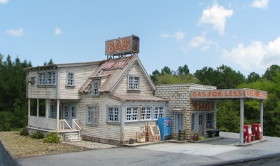 N Scale Fred's One Stop Structure Building Kit for Model Railroad Hobby ...