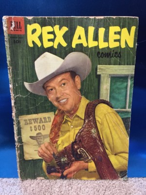 Rex Allen Comics #8 Golden Age 1953 Dell Publishing | eBay