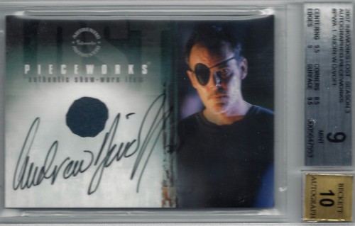 Inkworks Lost Season 3 Autograph Pieceworks Card PWA-1 Andrew Divoff ...