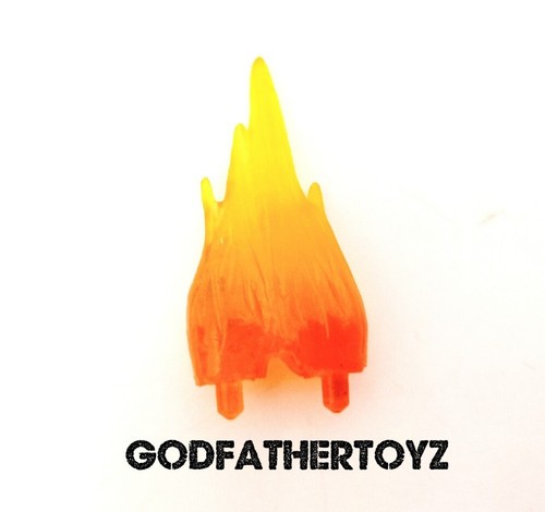 MARVEL LEGENDS FIRE FLAMING JETPACK EFFECT CUSTOM FODDER | eBay